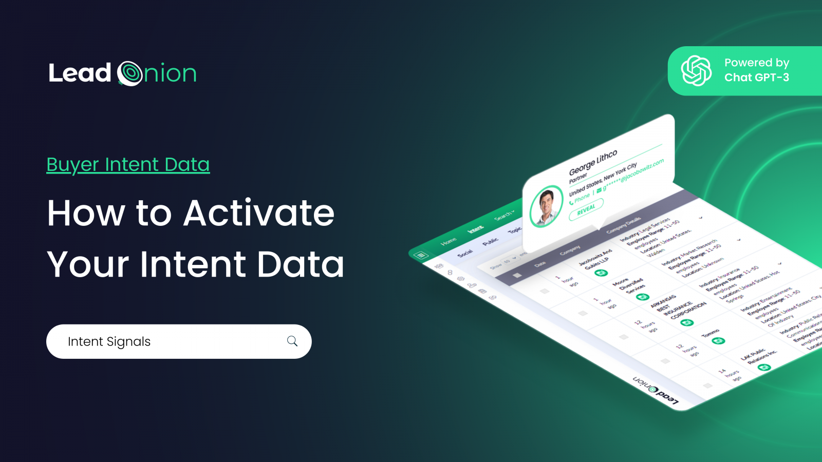 How to Activate Your Intent Data